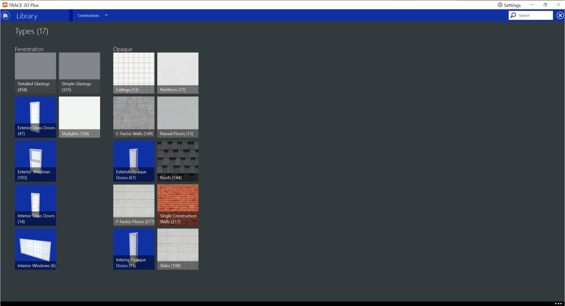 Constructions Library